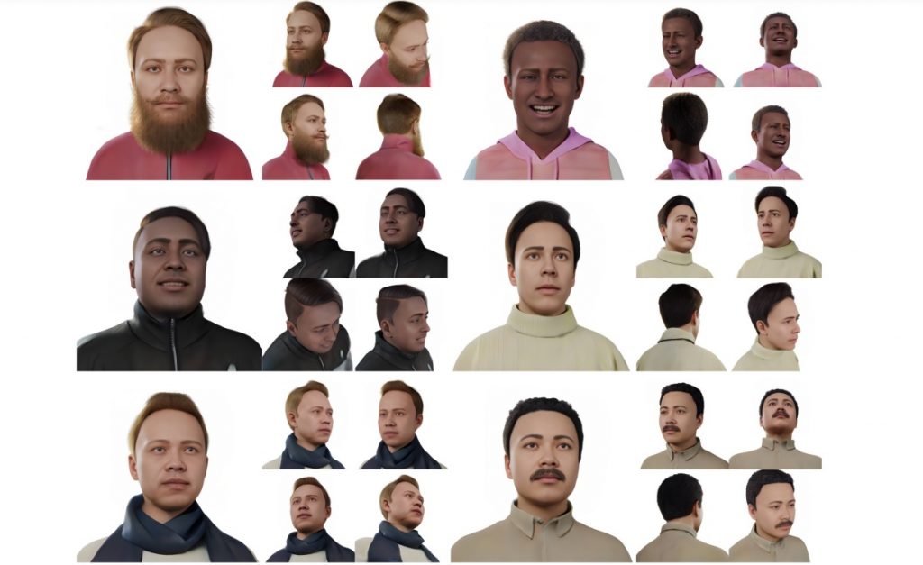 Avatar Diffusion от Microsoft генерирует 3D-аватары с обзором 360 ...